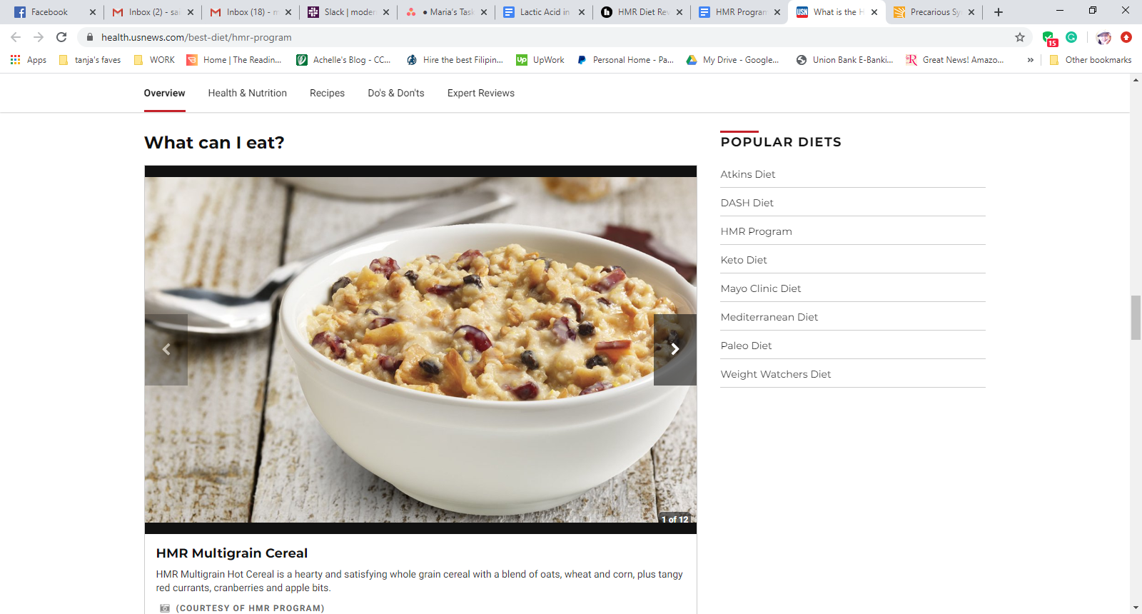 The HMR Diet Program - All You Need to Know - Modern Fit
